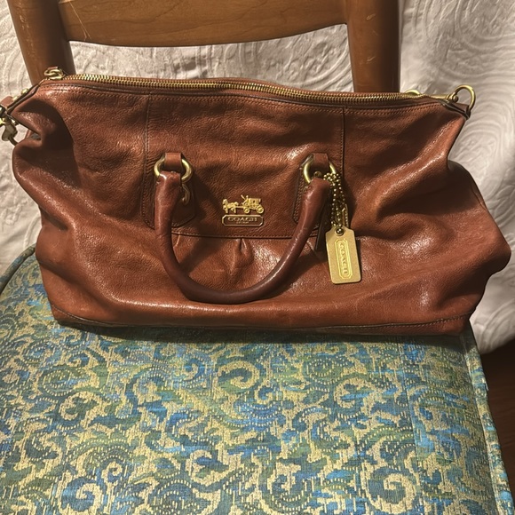 Coach | Bags | Authentic Coach 2949 Madison Mahogany Convertible Large ...